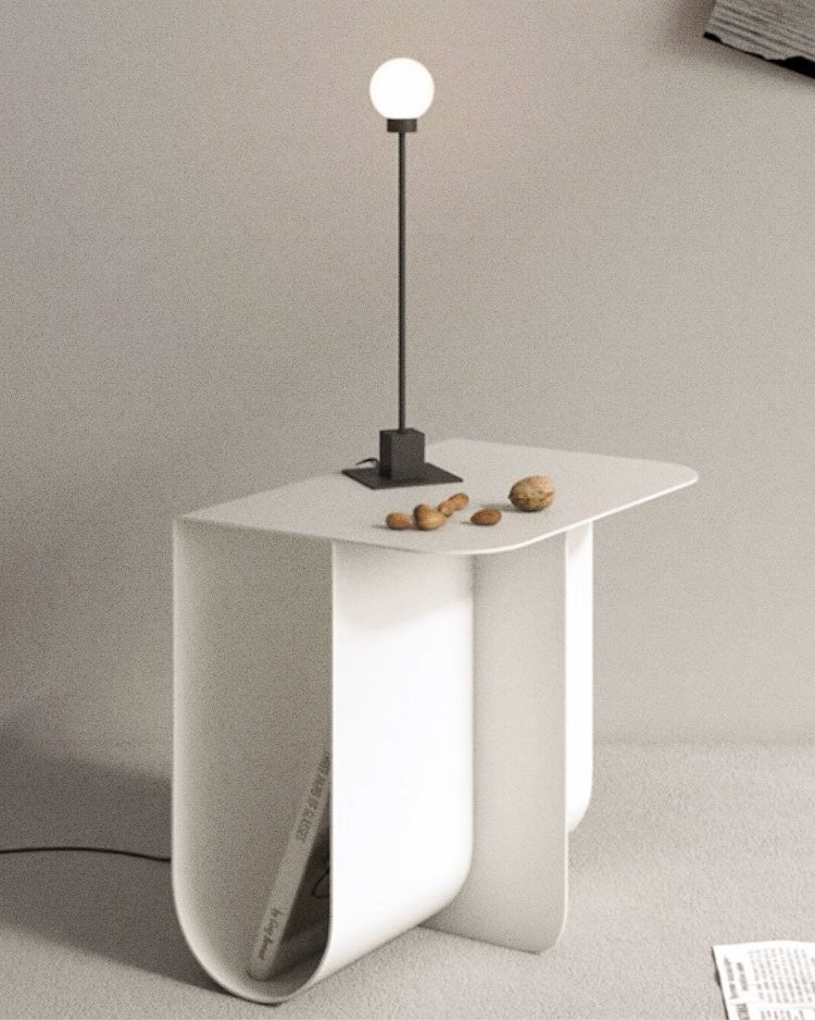 【最短翌日配送】Stainless Side Table ステンレスサイドテーブル ステンレス シルバー マットブラック マットホワイト 無機質インテリア 海外インテリア スタイリッシュ ...